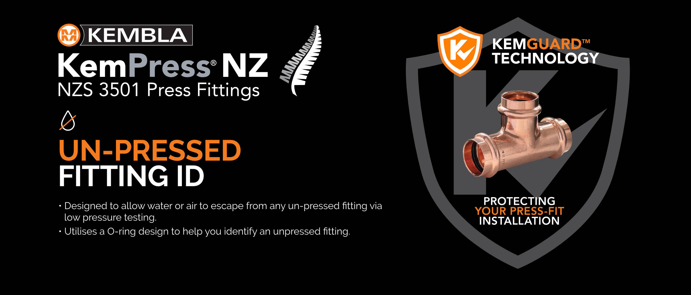 Kempress NZ Copper Fittings - MM Brands